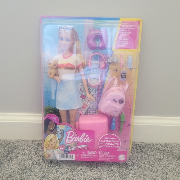 Barbie | Toys | Barbie Malibu Travel Set Doll | Poshmark